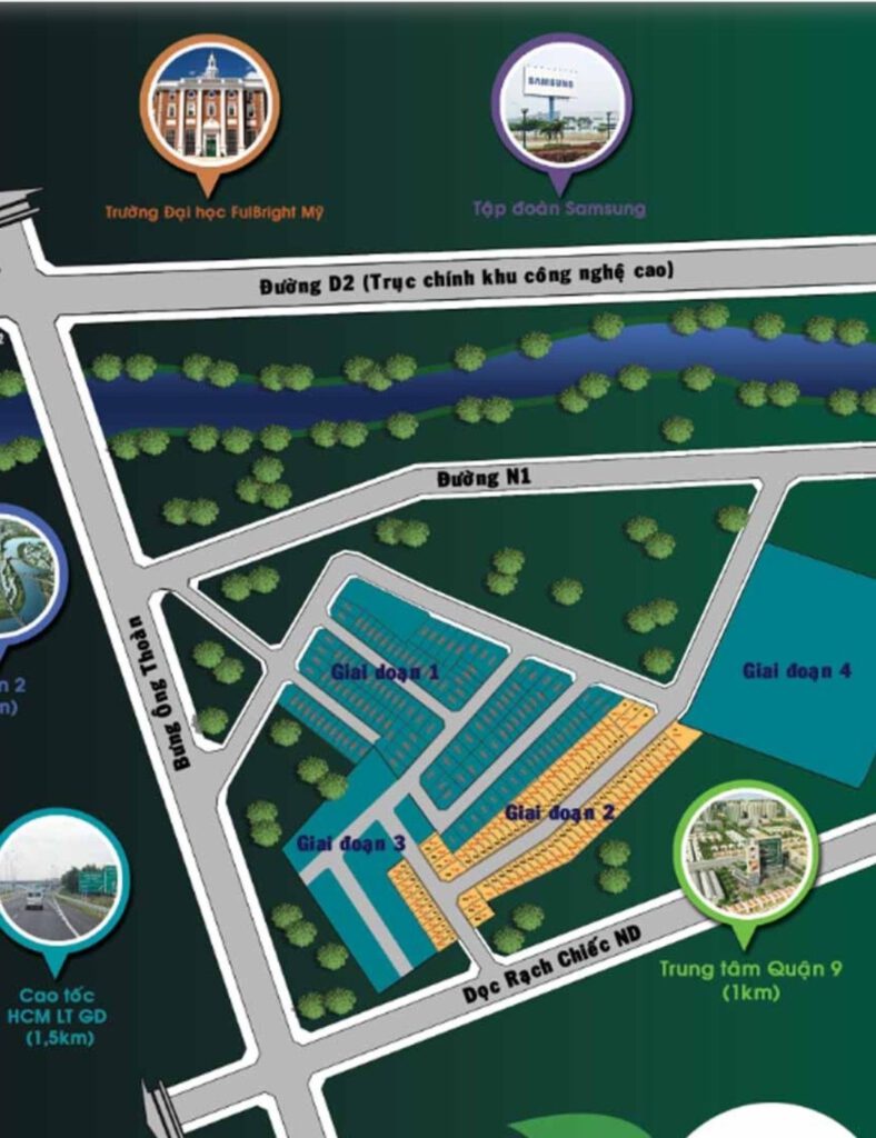 Dự án Sam Sung Village 1 - 2 - 3 - 4 - 5 Quận 9 @Thông tin chi tiết nhất